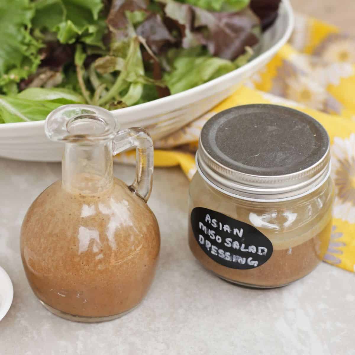 Asian Miso Salad Dressing - My Cooking Journey