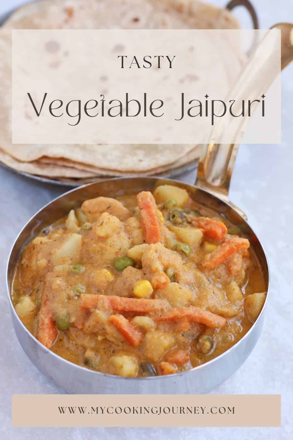 Vegetable Jaipuri | Sabz Jaipuri | Mixed Vegetable Curry