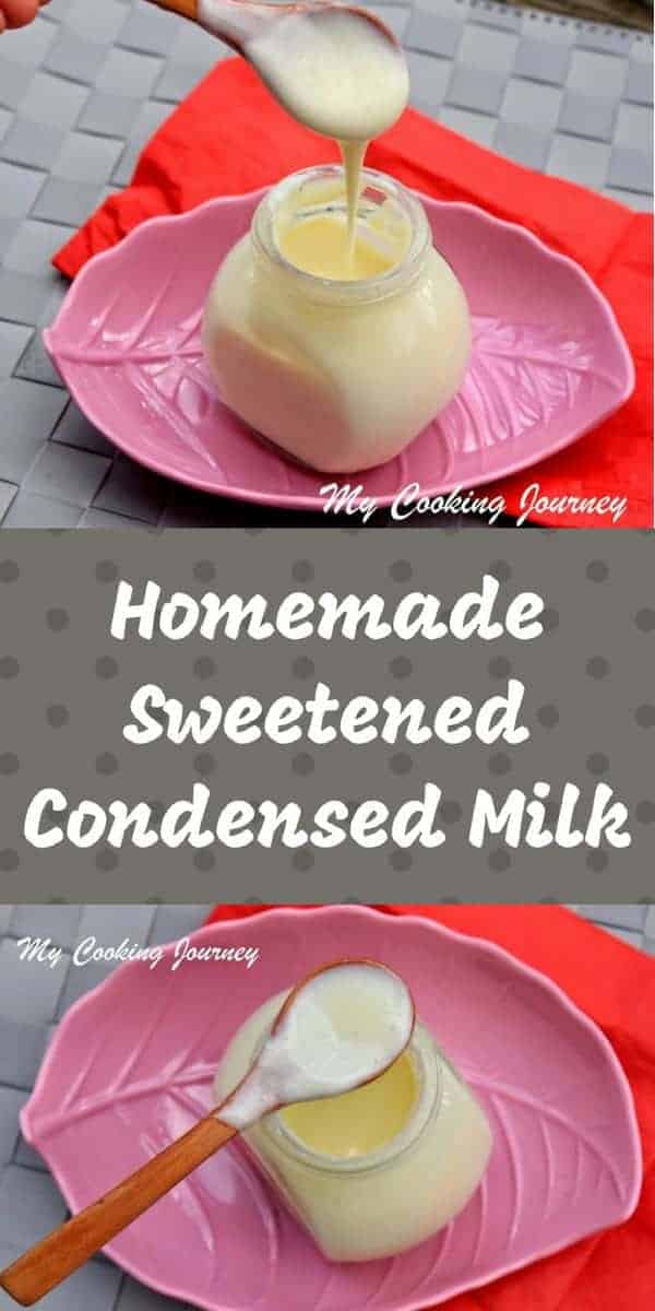 Homemade Sweetened Condensed Milk Recipe