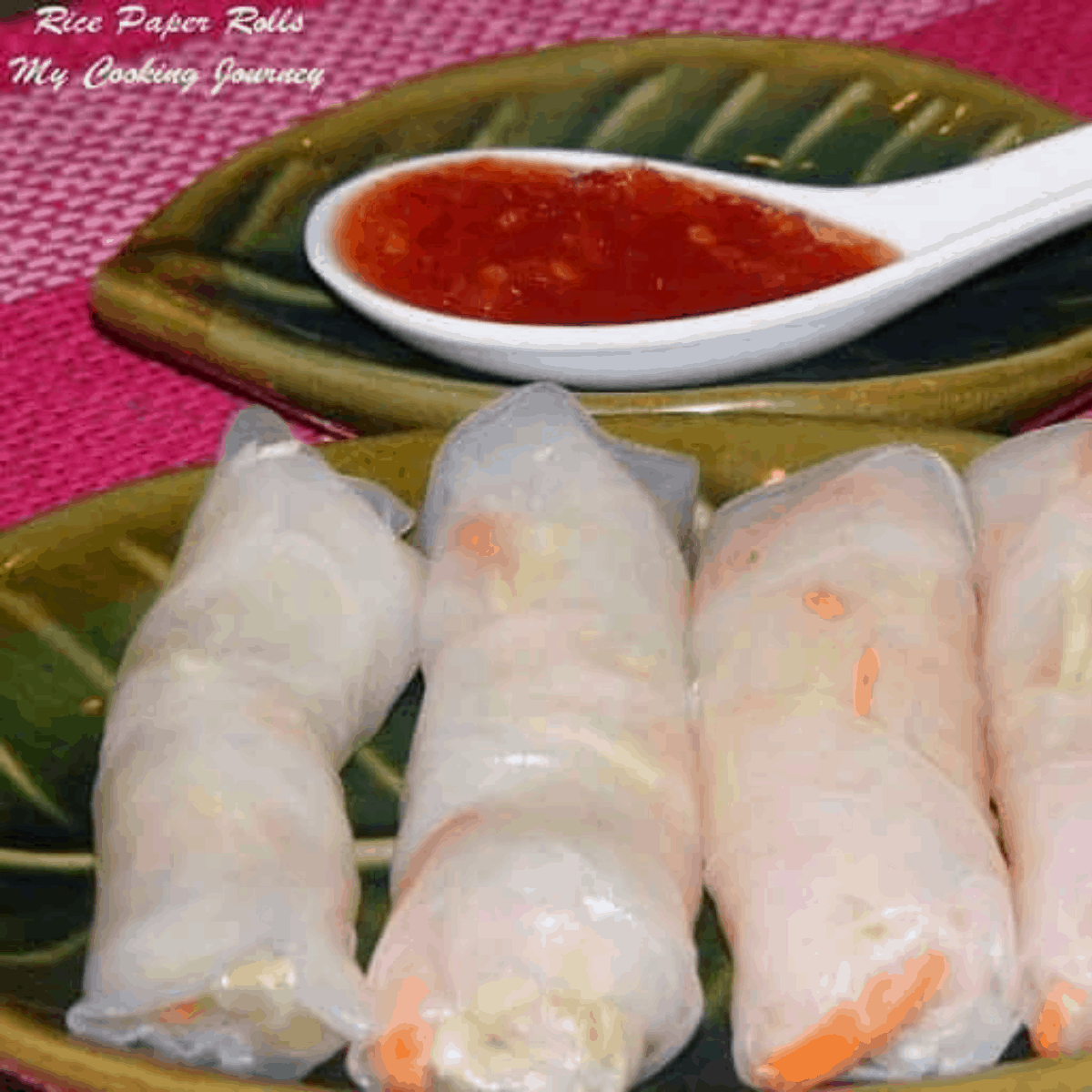 Rice Paper Rolls | Spring rolls | Summer rolls - My Cooking Journey