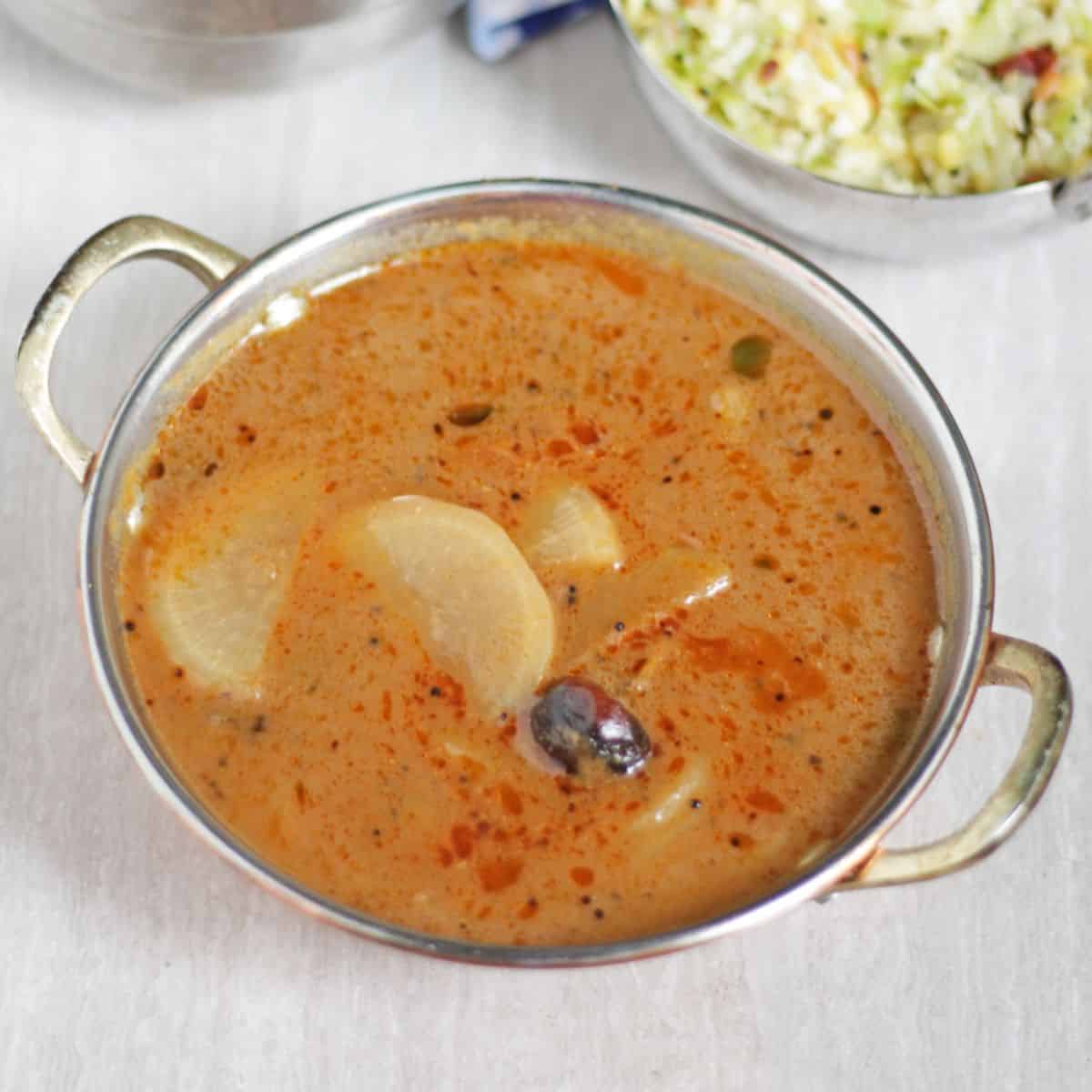 Mullangi Vatha Kuzhambu | Radish Kuzhambu - My Cooking Journey