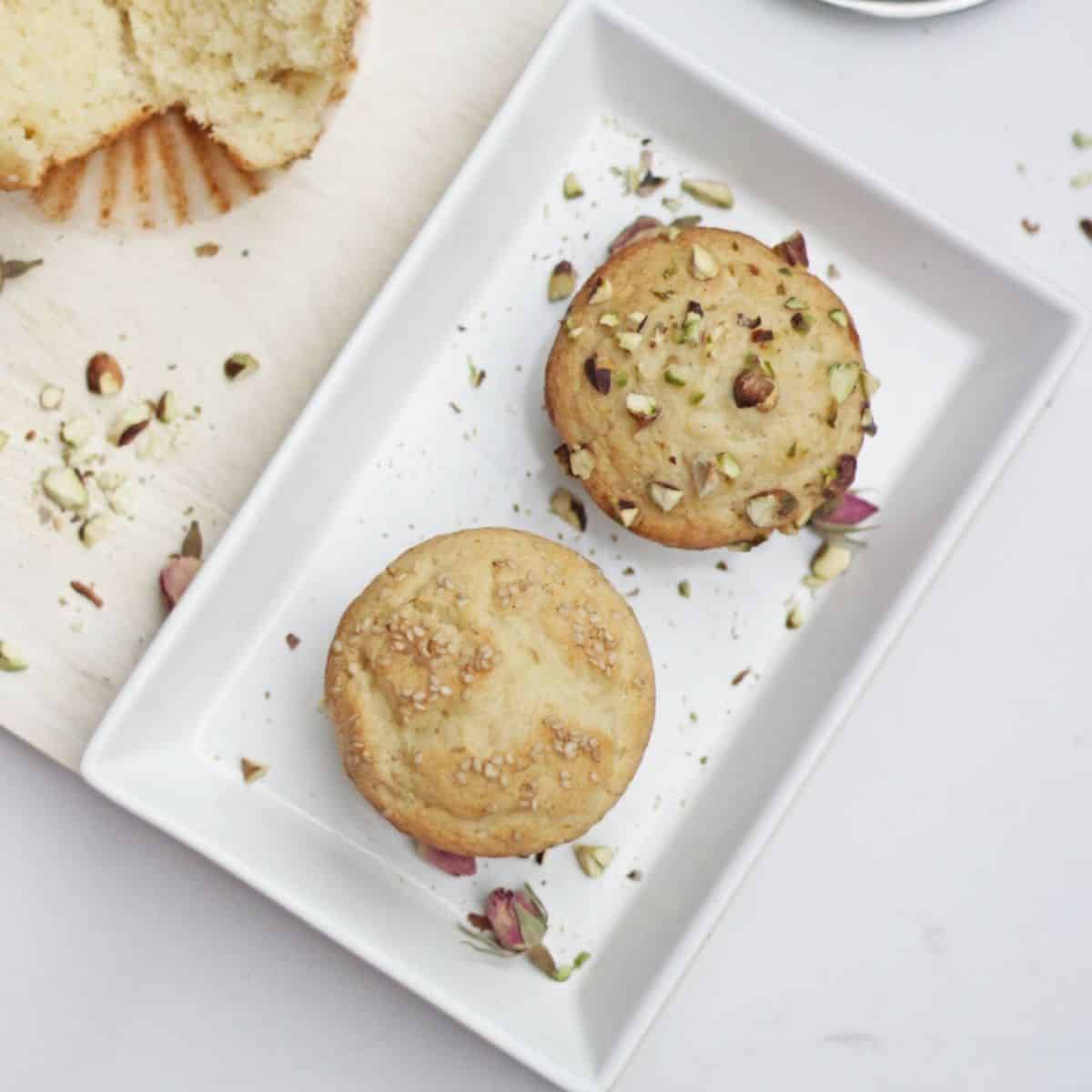 Cake Yazdi | Persian Cardamom Muffins - My Cooking Journey