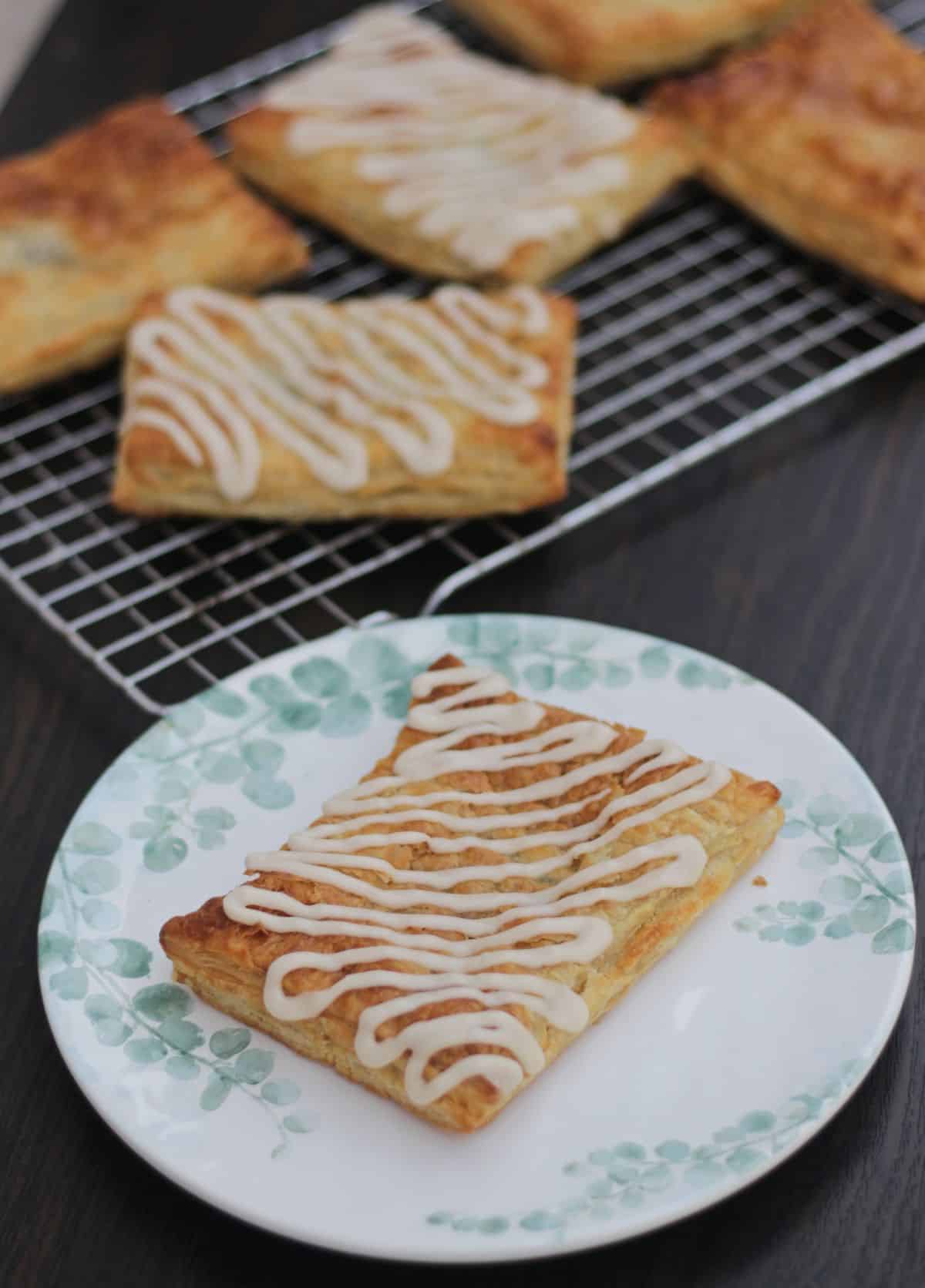 Homemade Puff Pastry Toaster Strudel